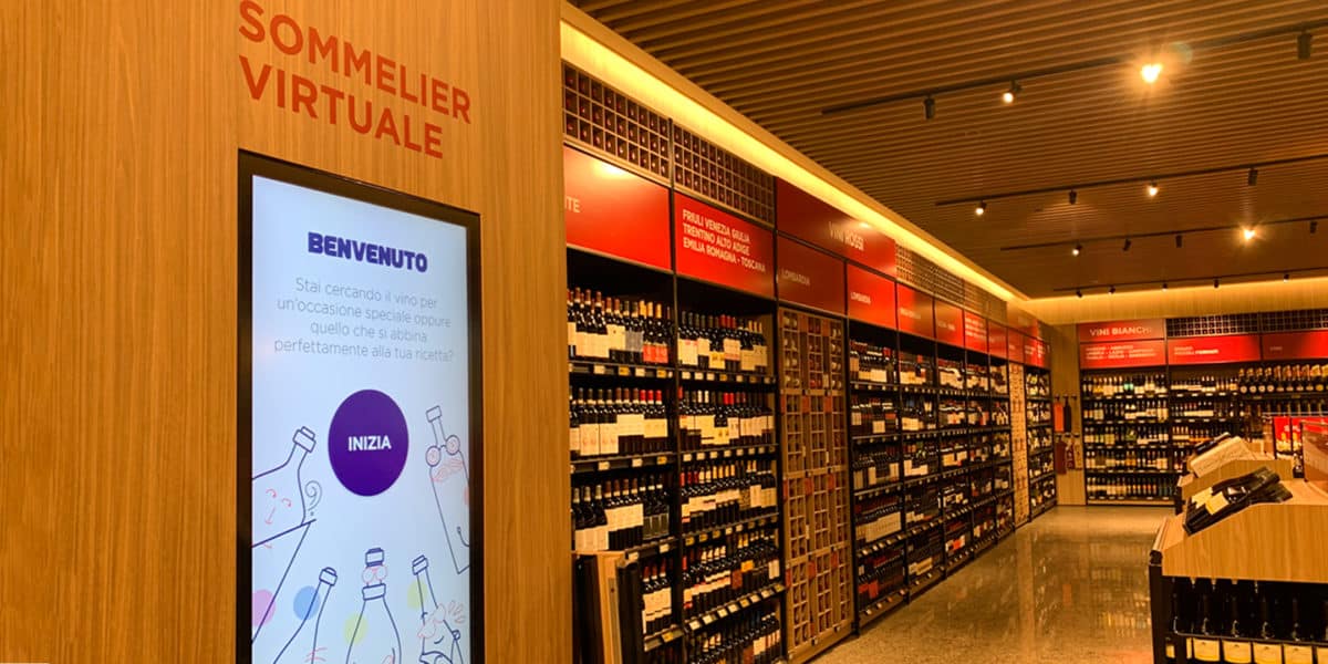 THE VINHOOD TASTE TEST IN THE NEW ESSELUNGA STORE IN VIA TRIUMPLINA ...